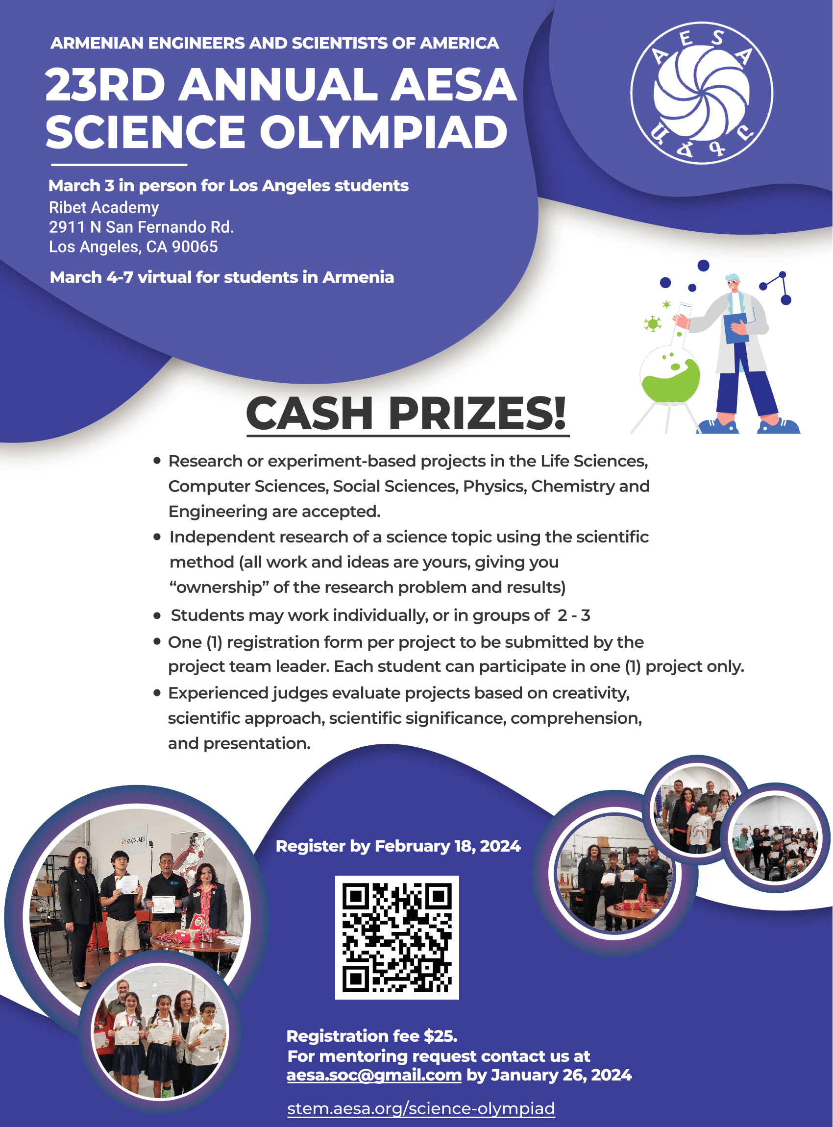 Science Olympiad – AESA STEM Academy